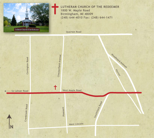 Our Building – Lutheran Church of the Redeemer